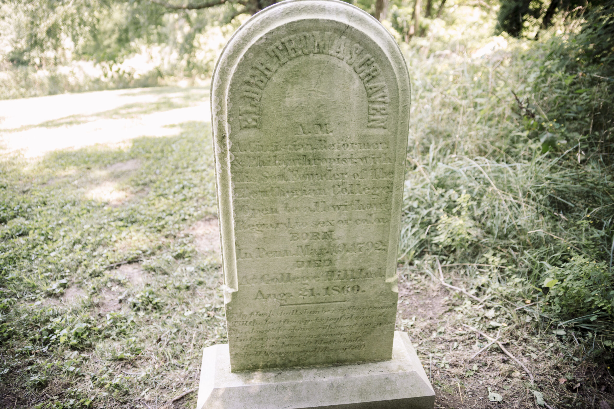 Founder Thomas Craven - Eleutherian College